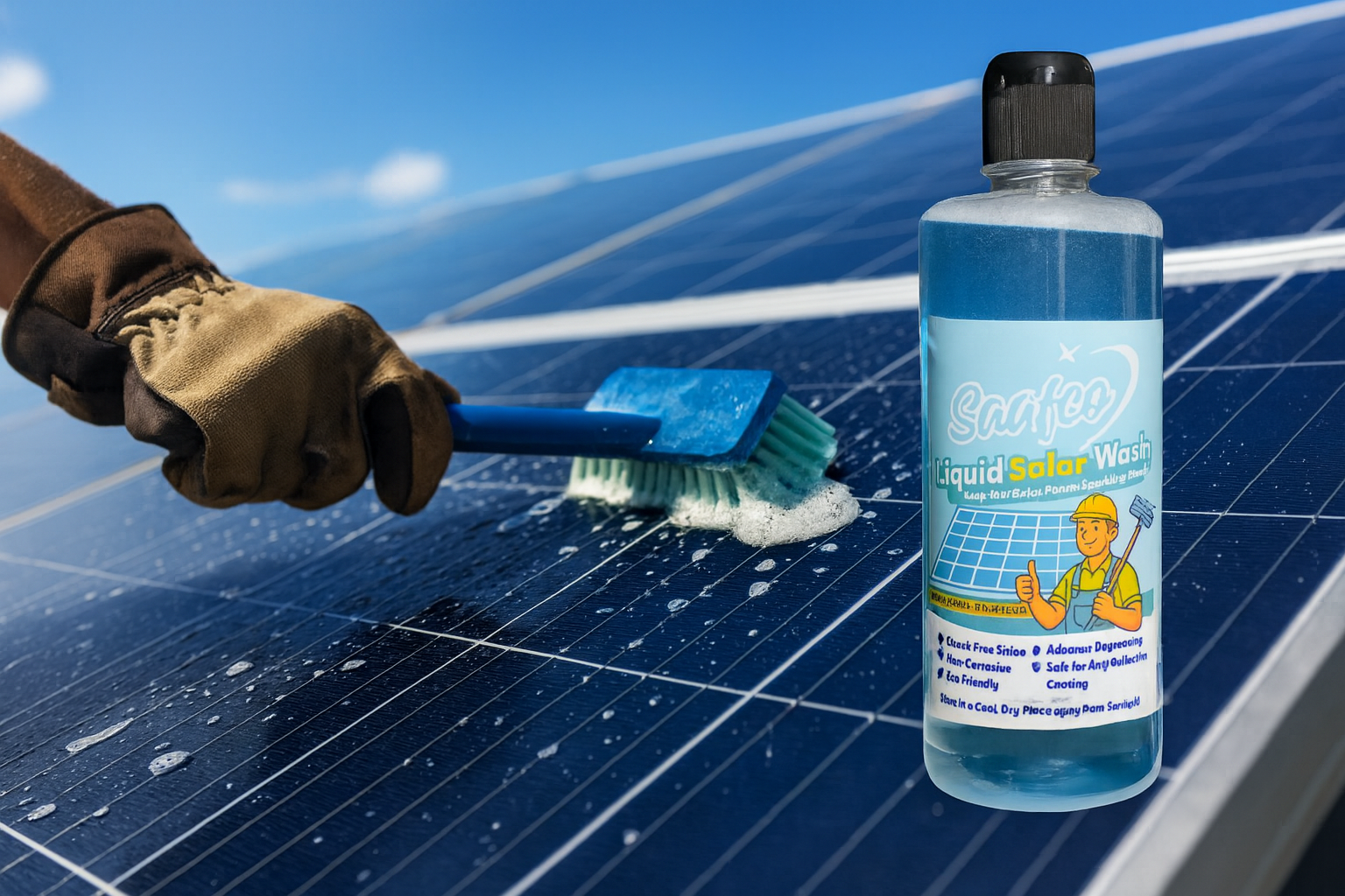 Solar Panel Washing Service – Boost Efficiency & Savings